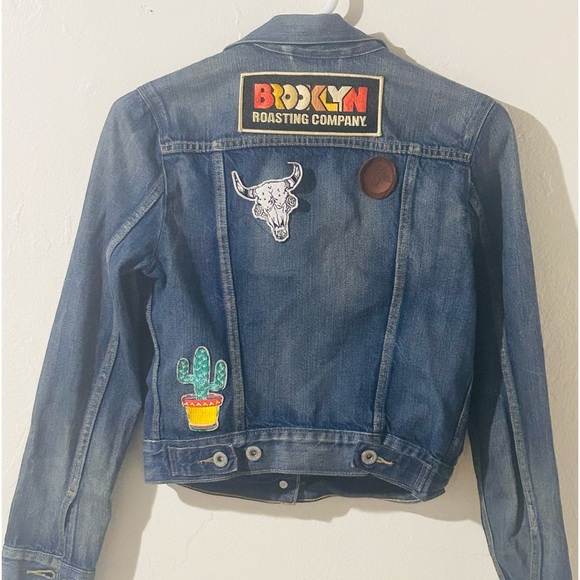 Levi's | Jackets & Coats | Vintage Levis Denim Trucker Jean Jacket Back ...